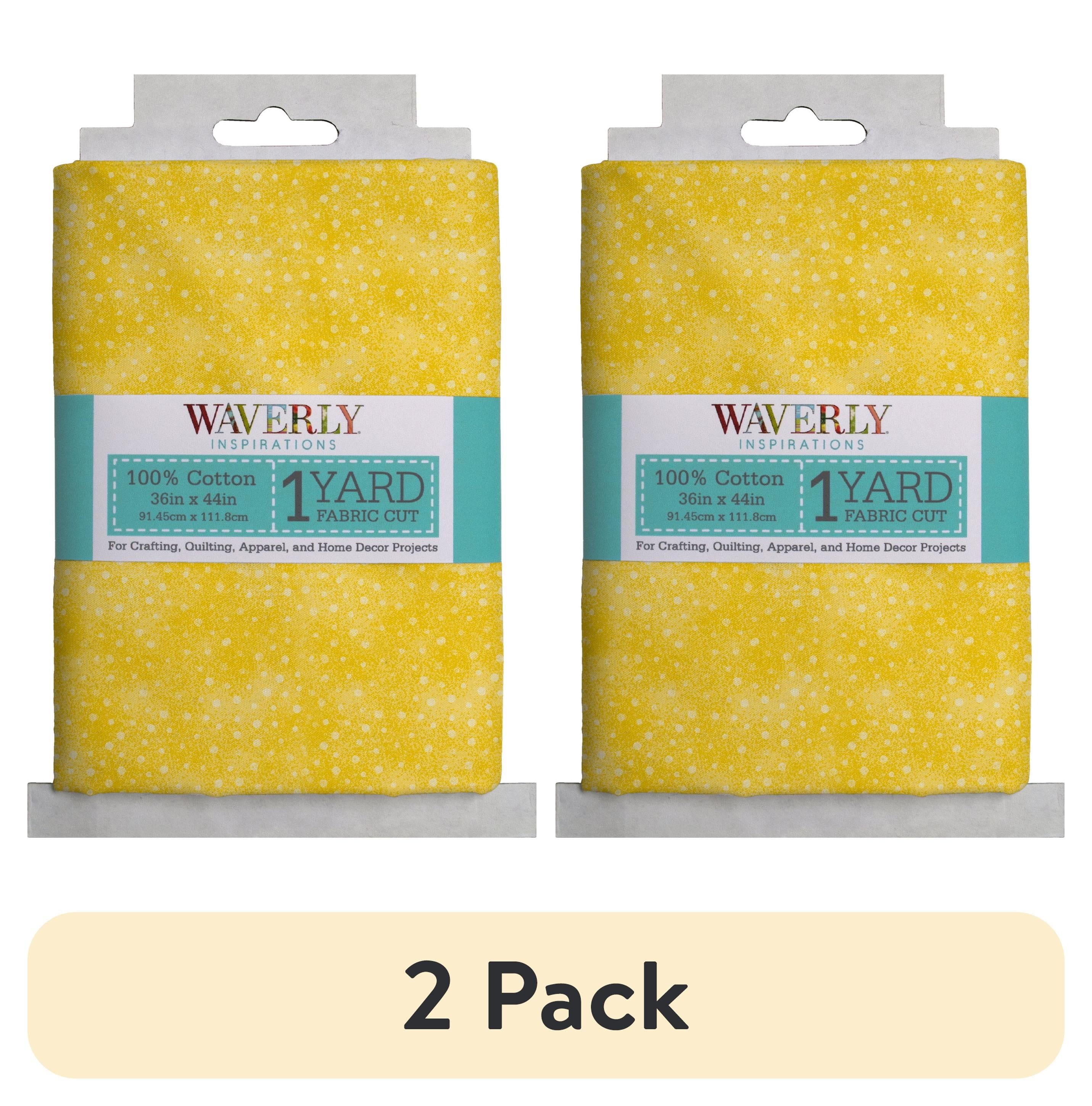 (2 pack) Waverly Inspirations 1 Yard Cut 100% Cotton Norway Dots Fabric ...