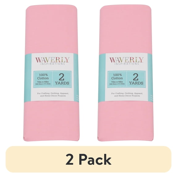 (2 pack) Waverly Inspirations 44" x 2 yards 100% Cotton Sewing & Craft ...