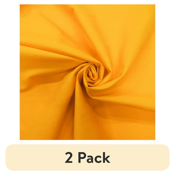 (2 pack) Waverly Inspirations 1 Yard Cut 100% Cotton Solid Fabric ...