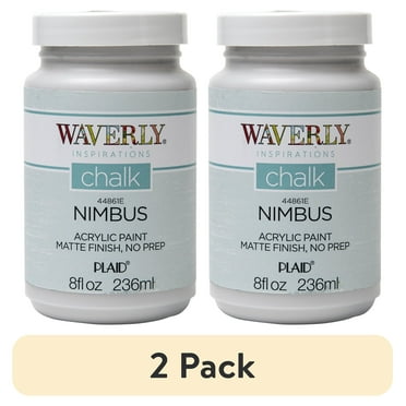 (3 pack) Waverly Inspirations Chalk Paint, Ultra Matte, Mineral, 8 fl ...