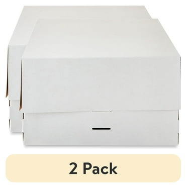 LotFancy 12 Pcs Large Window Cake Boxes in 8x8x8, 10x10x10, and ...