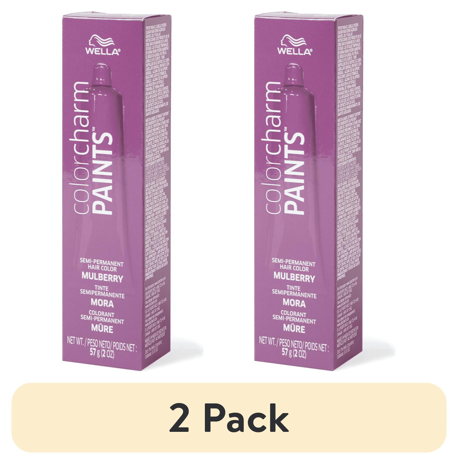 (2 pack) Wella Color Charm Paints Semi-Permanent Hair Color (2 oz ...