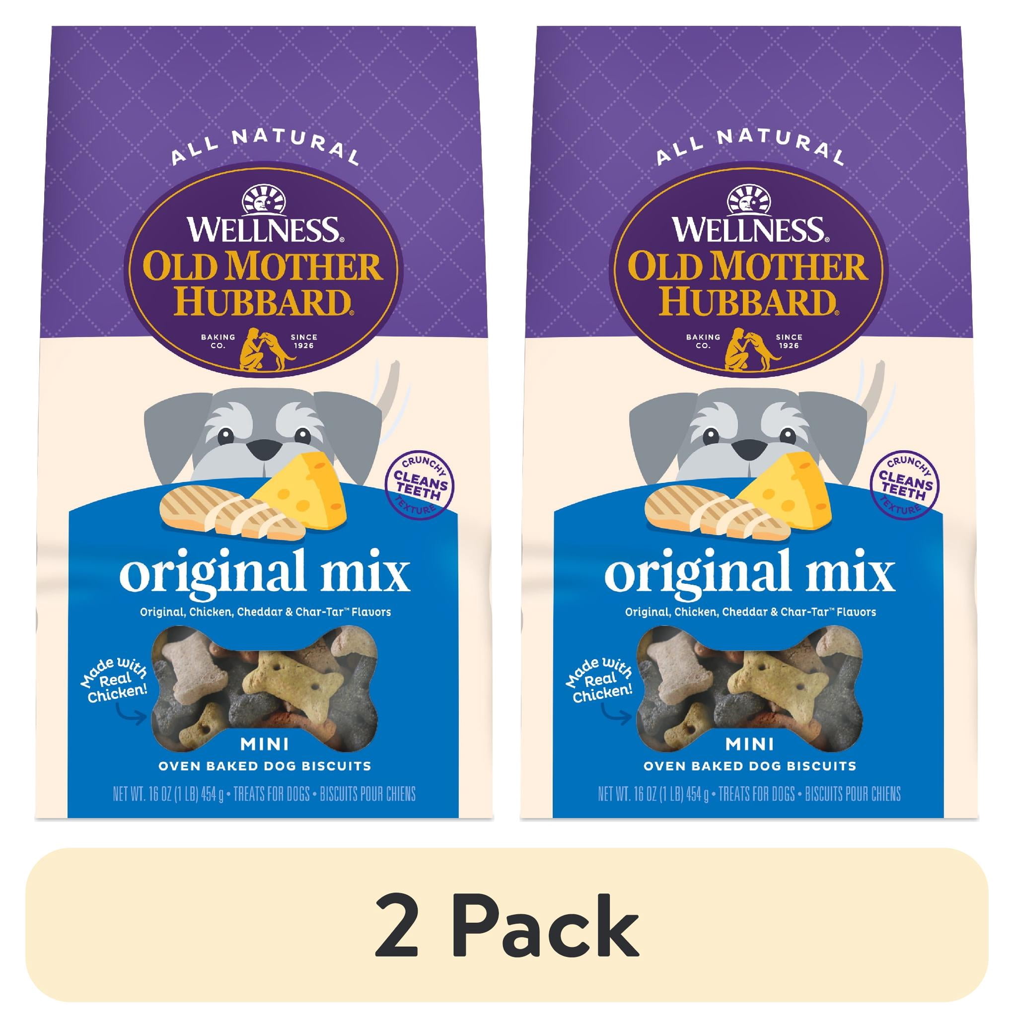 (2 pack) Wellness Old Mother Hubbard Classic Original Mix Biscuits ...