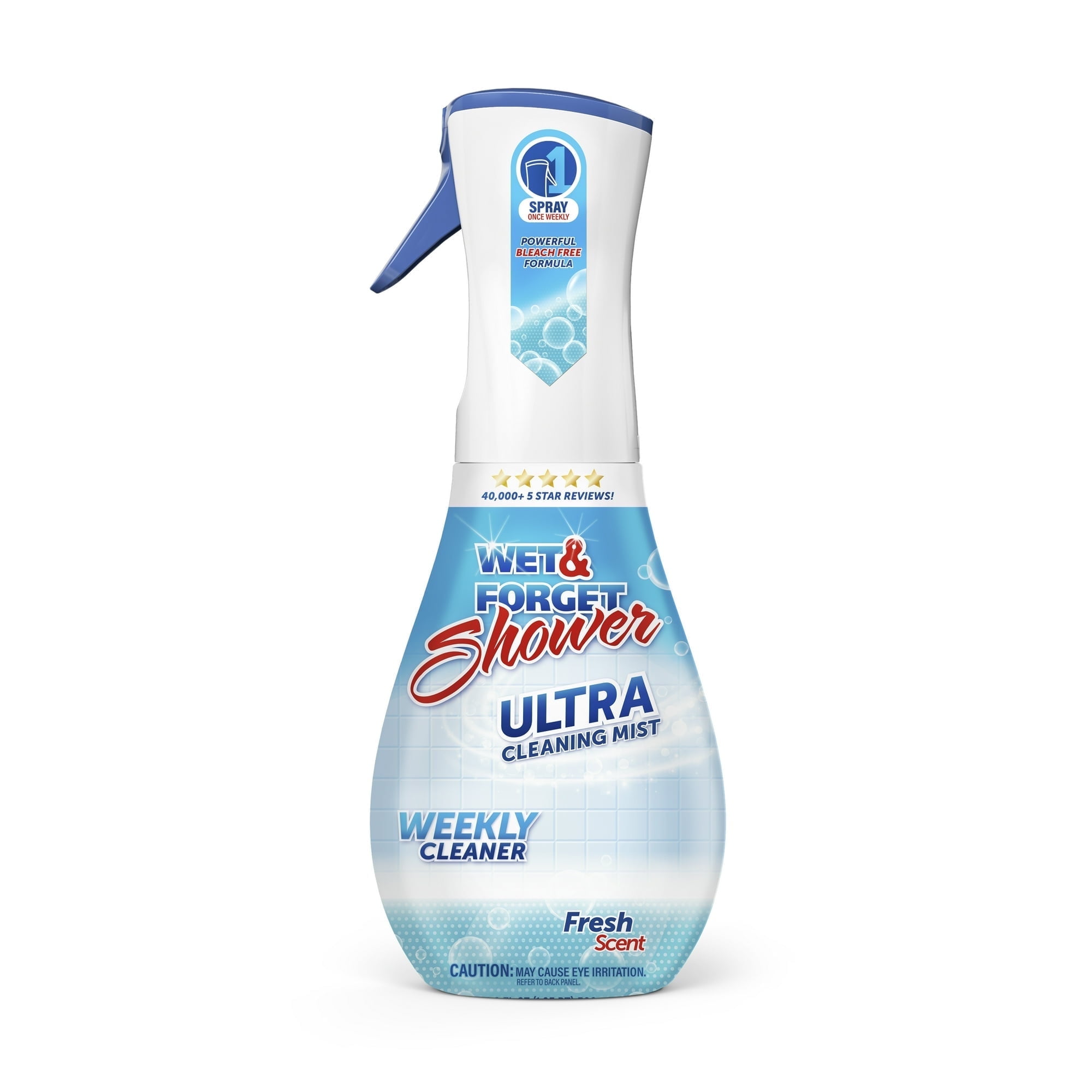 (2 pack) Wet & Forget Shower Ultra Cleaning Mist, Fresh Scent, 16.9 fl ...