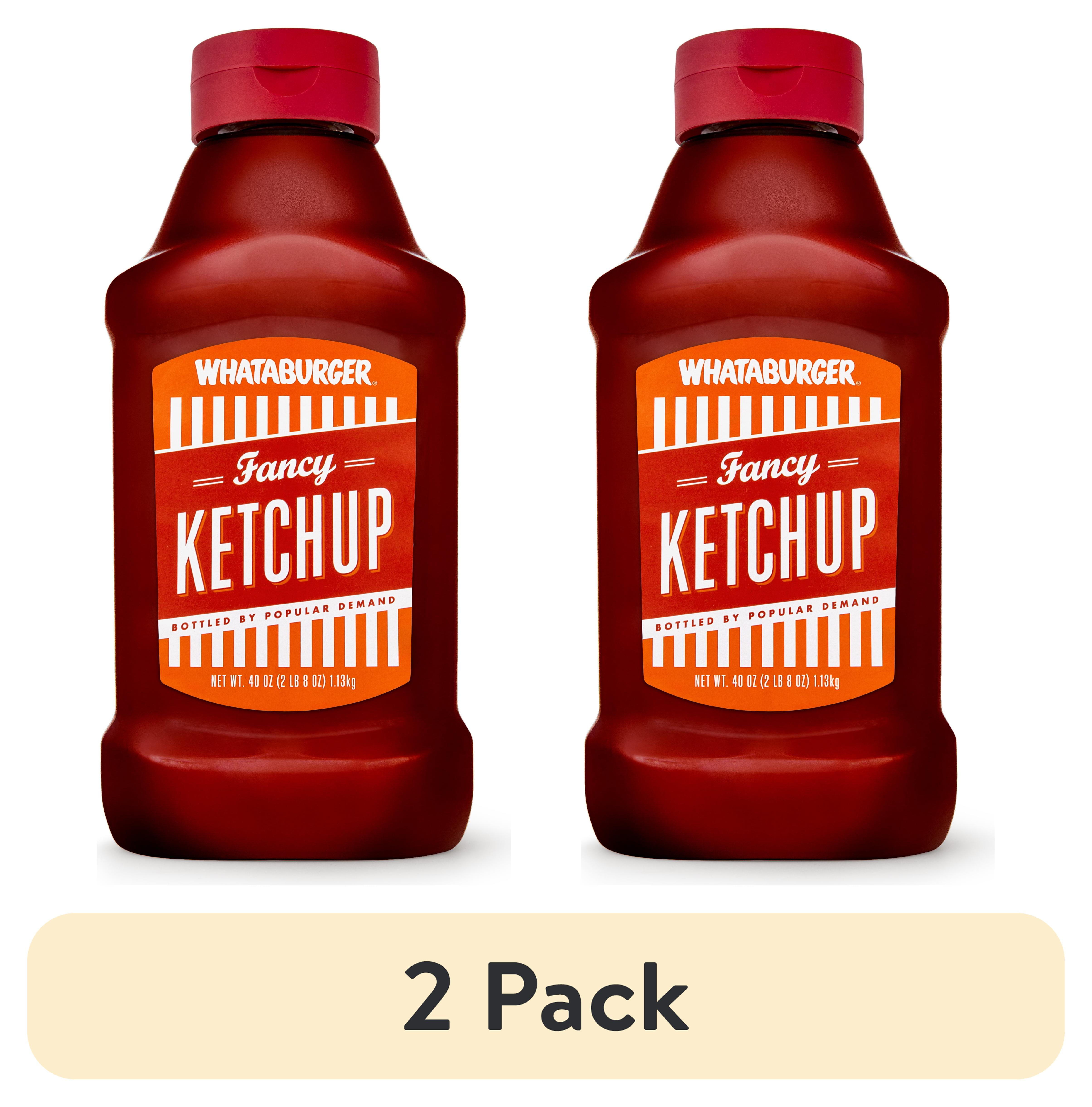 (2 pack) Whataburger Fancy Ketchup 40oz - Walmart.com