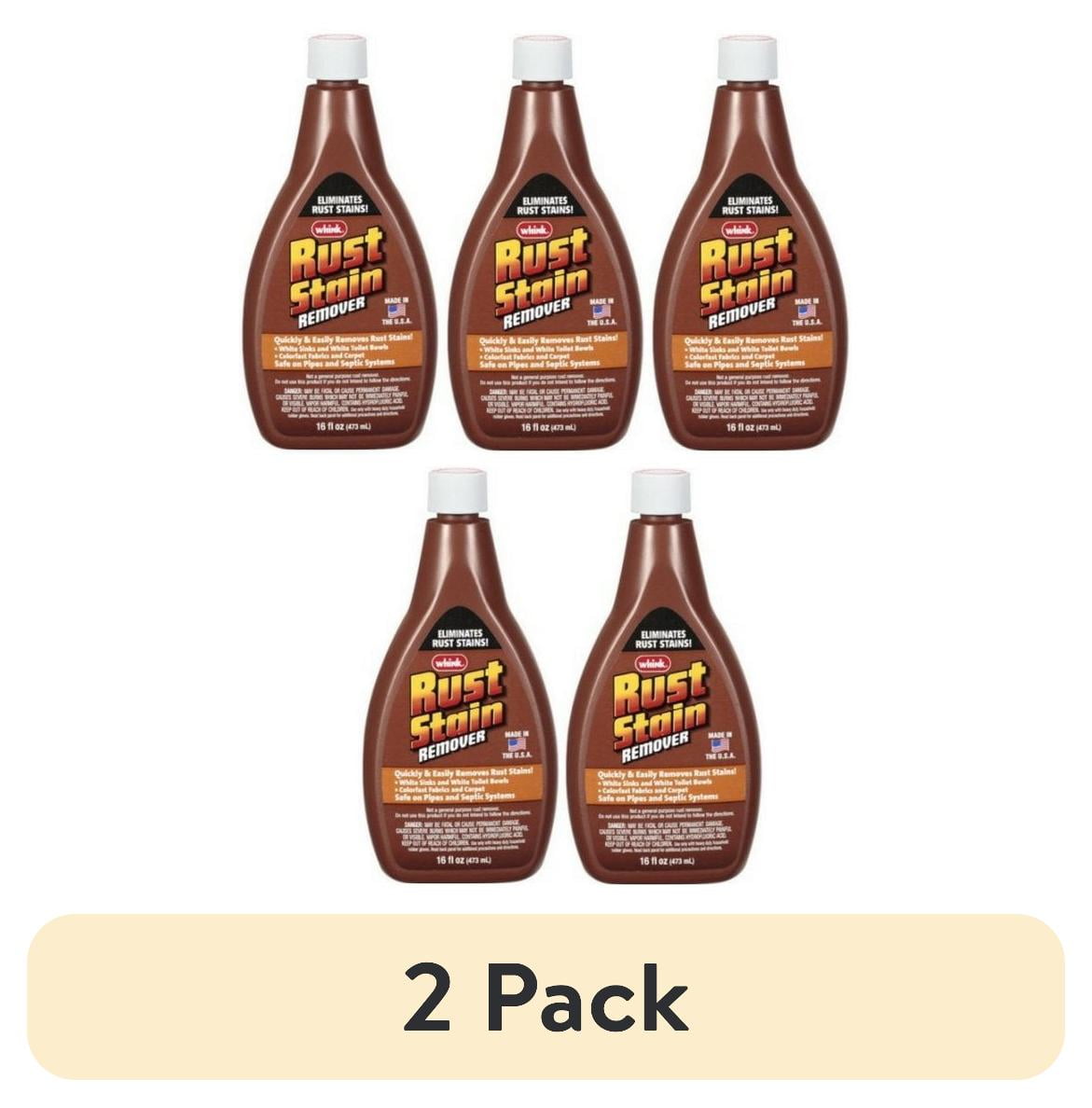 (2 pack) Whink Rust Stain Remover, 16 Fluid Ounce - Pack of 5 - Walmart.com