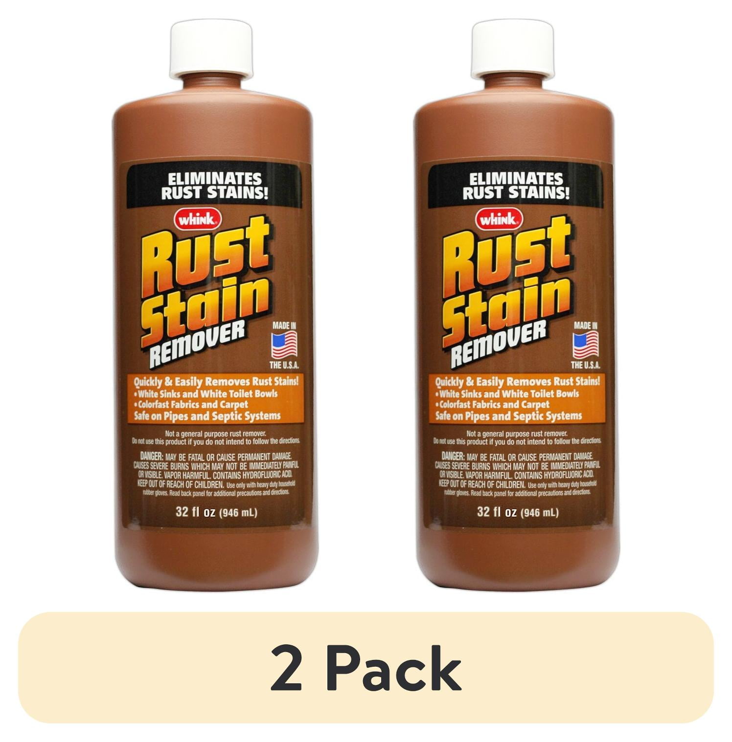 (2 pack) Whink Rust Stain Remover 32 Ounce - Walmart.com