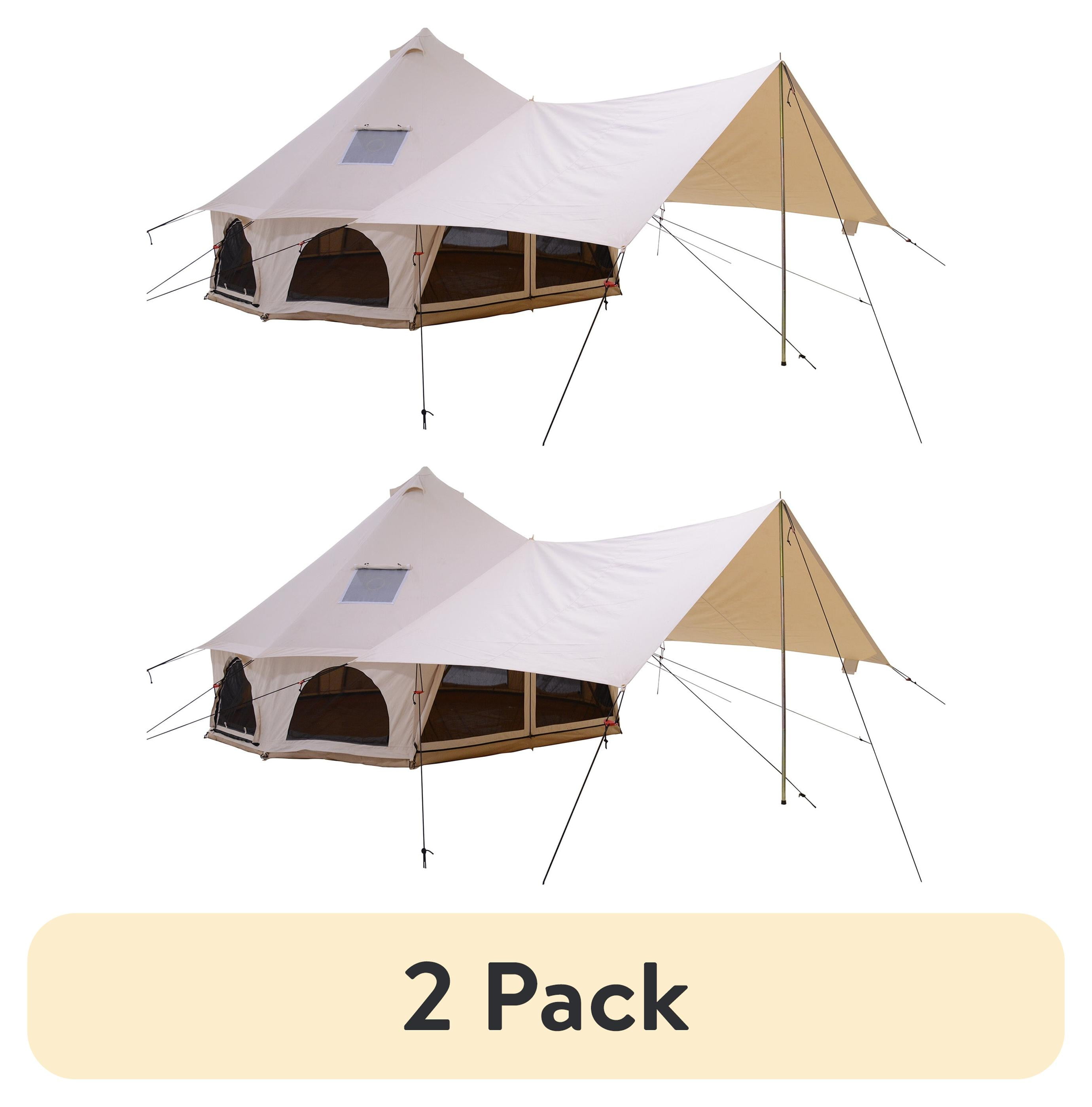 (2 pack) White Duck Outdoors Regatta Awning - Natural White - 13'/16'5 ...