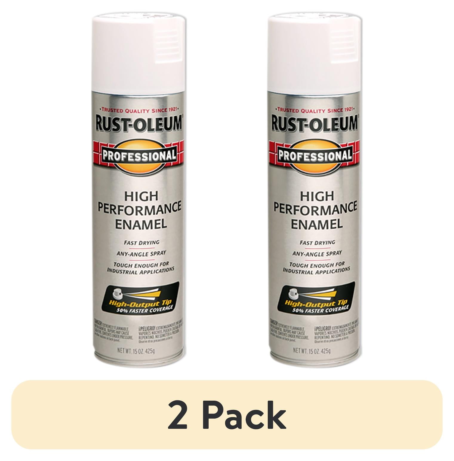 (12 pack) 6 Pack, White, Rust-Oleum Professional High Performance Gloss ...
