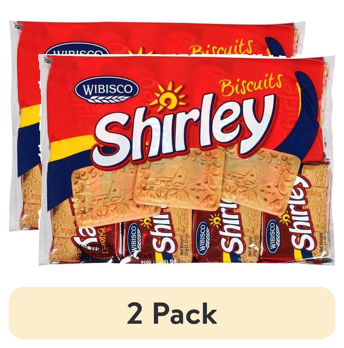 (2 pack) Wibisco Shirley Biscuits, 1.31 oz, 8 ct - Walmart.com