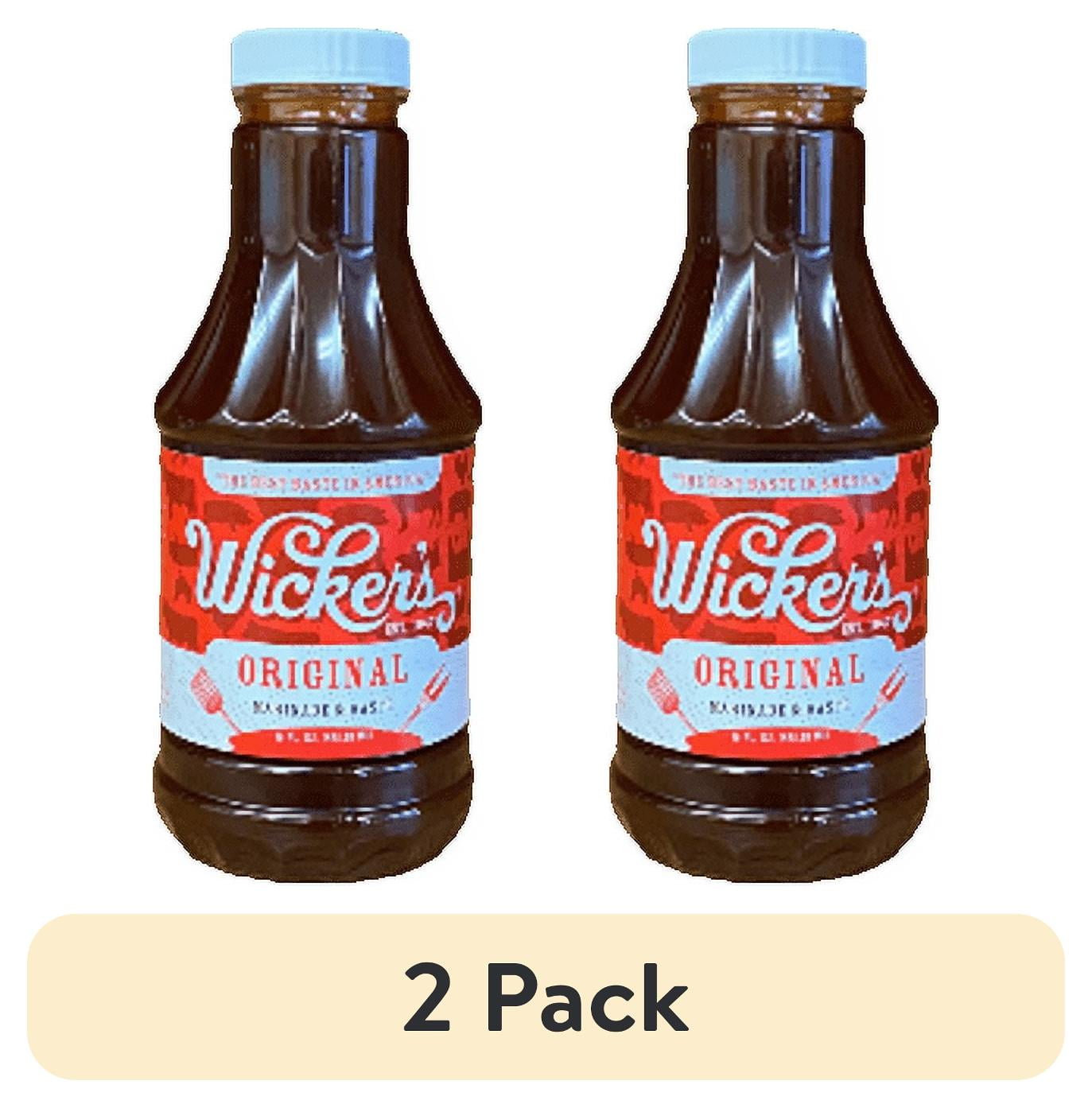(2 pack) Wicker's Original Marinade, 16 fl oz – All-Purpose Flavor ...