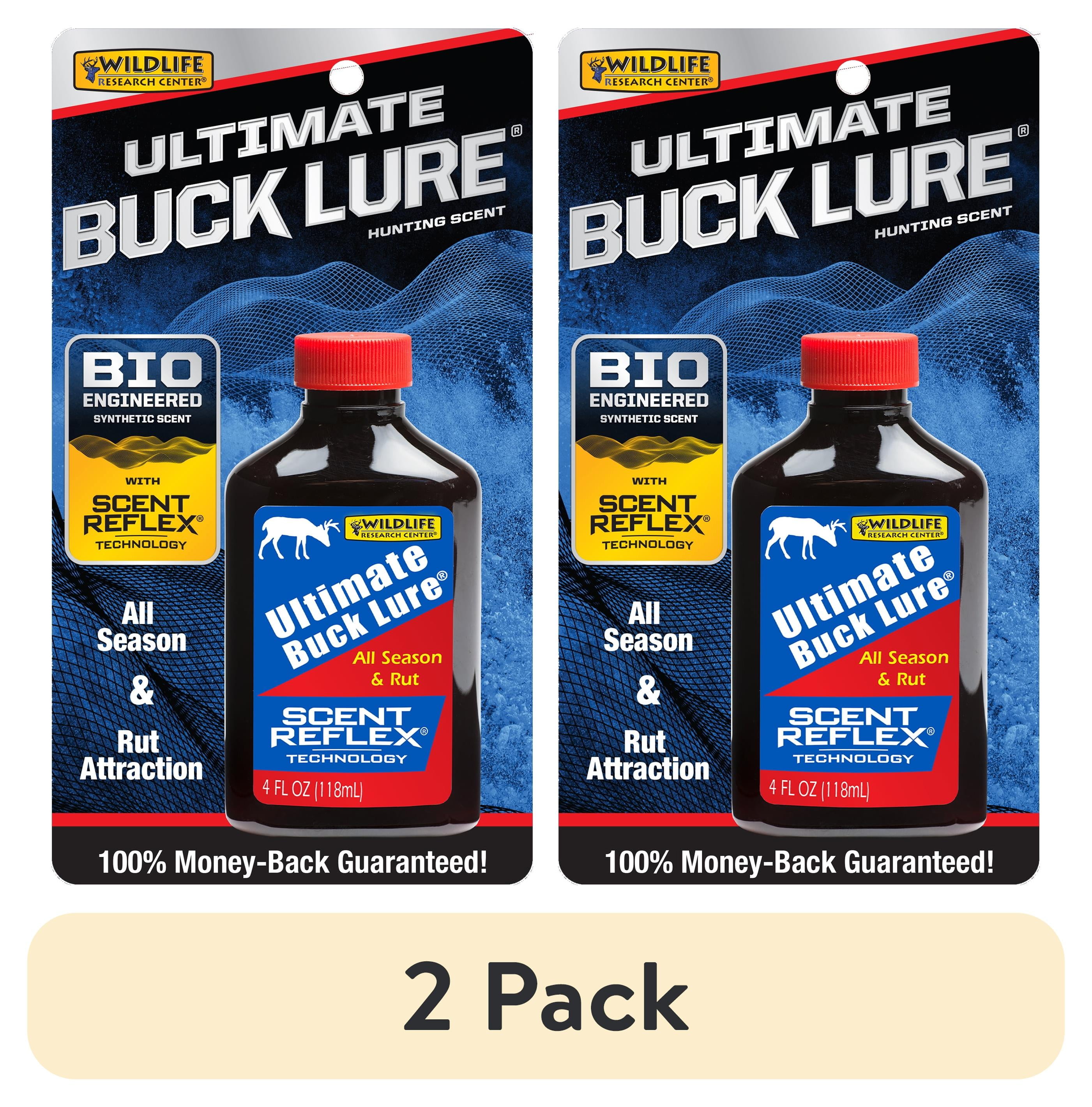 (2 pack) Wildlife Research Center, Ultimate Buck Lure 4 fl oz Synthetic ...