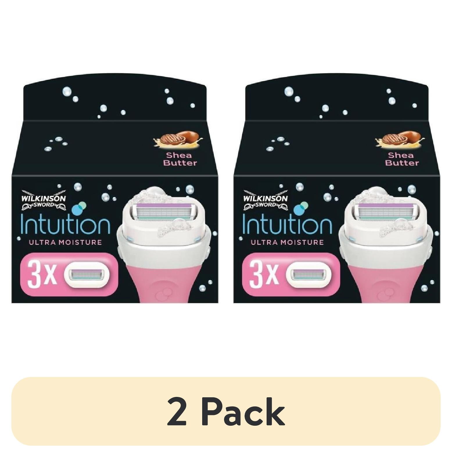 (2 pack) Wilkinson by Schick Intuition Ultra Moisture with Shea Butter ...