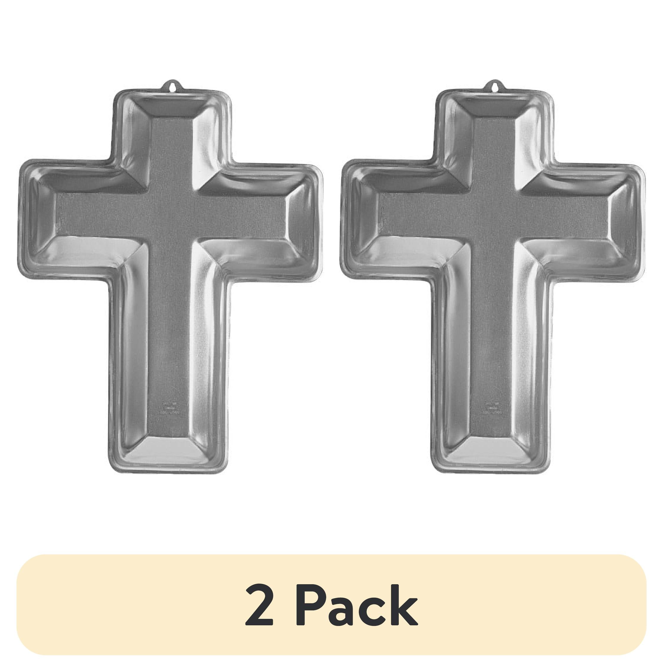 (2 pack) Wilton Cross Cake Pan - Walmart.com