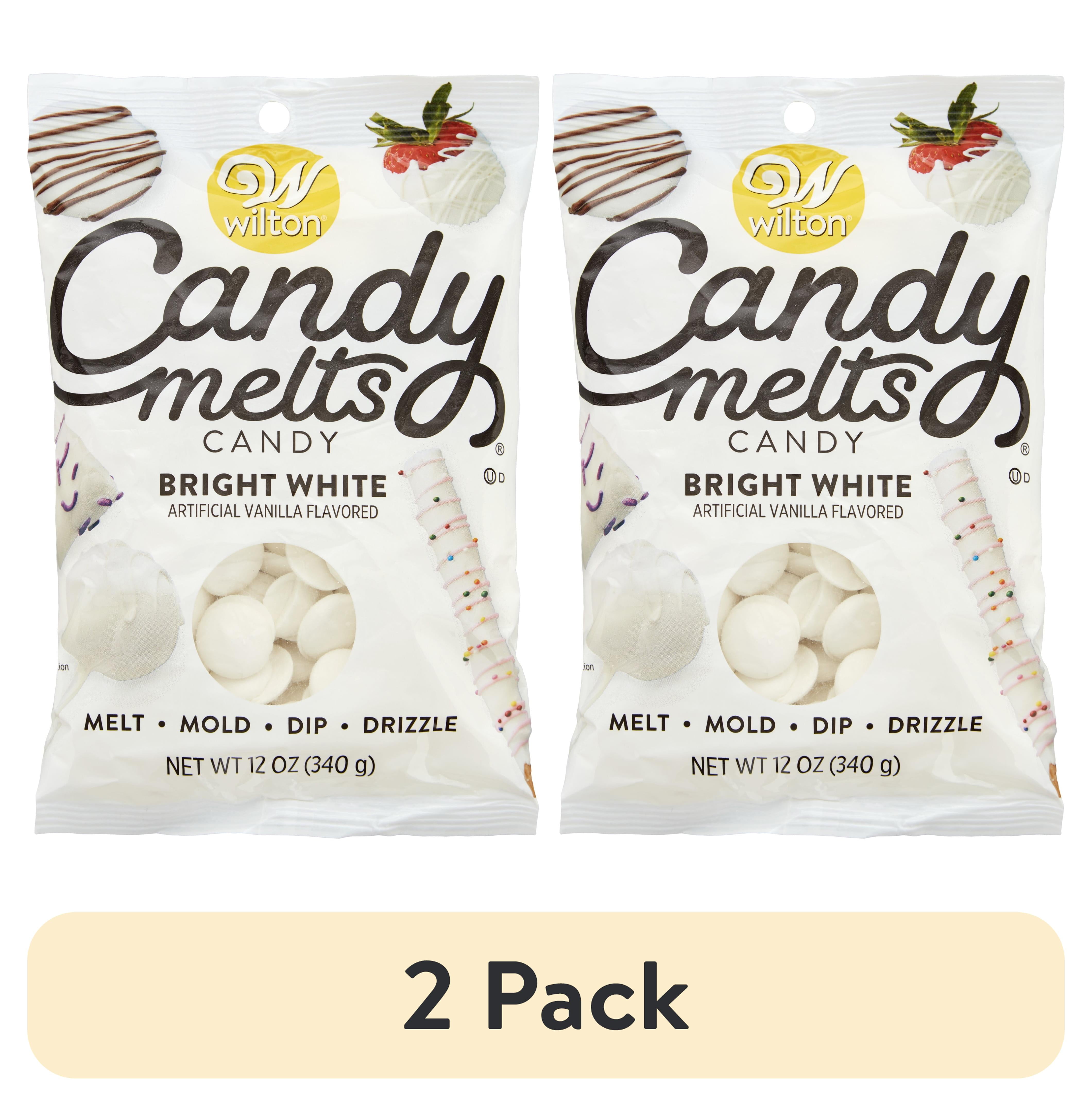 (2 pack) Wilton Melting Chocolate Bright White Candy Melts Cake Pops ...