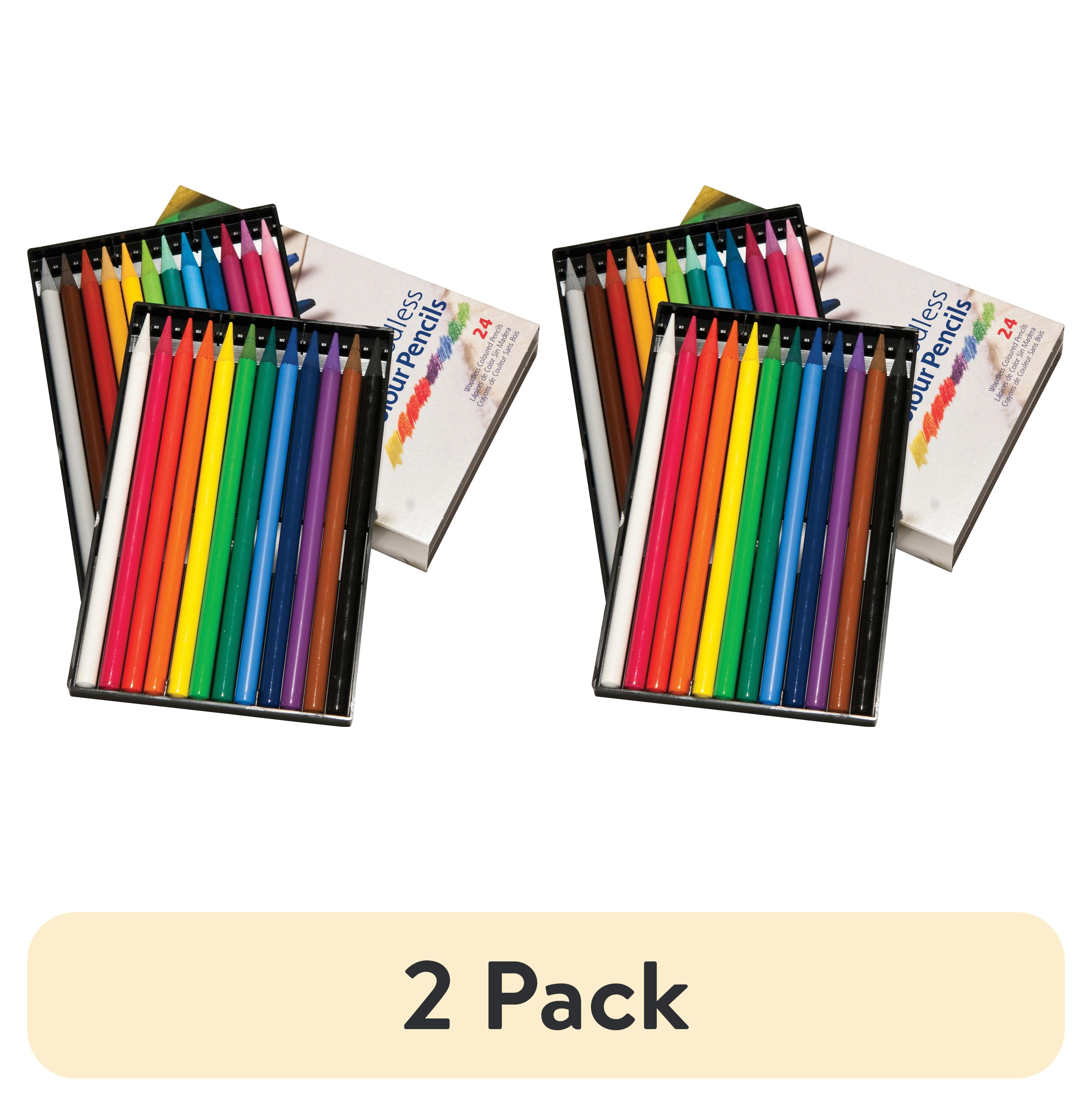 (2 pack) Woodless Colored Pencils - Walmart.com