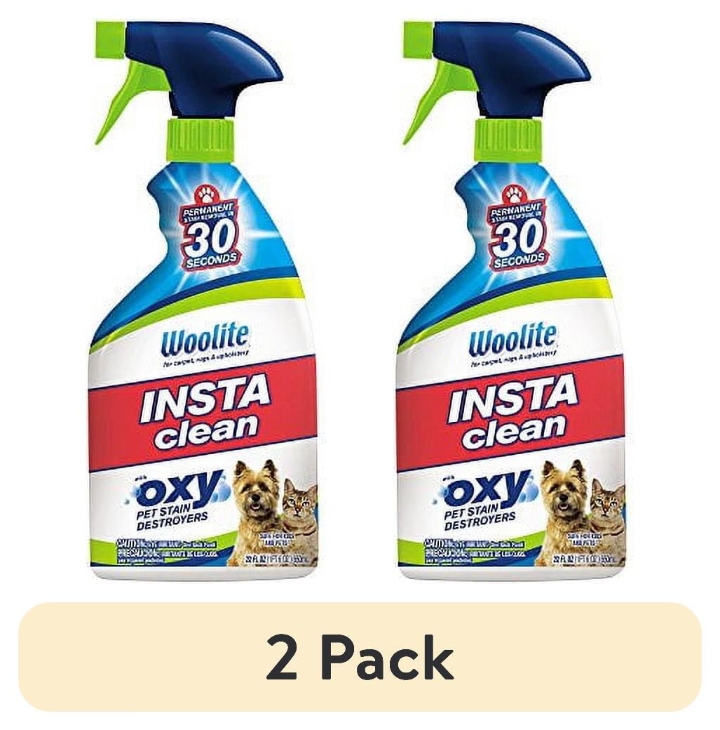 (2 pack) Woolite INSTAclean Pet Stain Remover Carpet Cleaner 22 oz., 2 ...