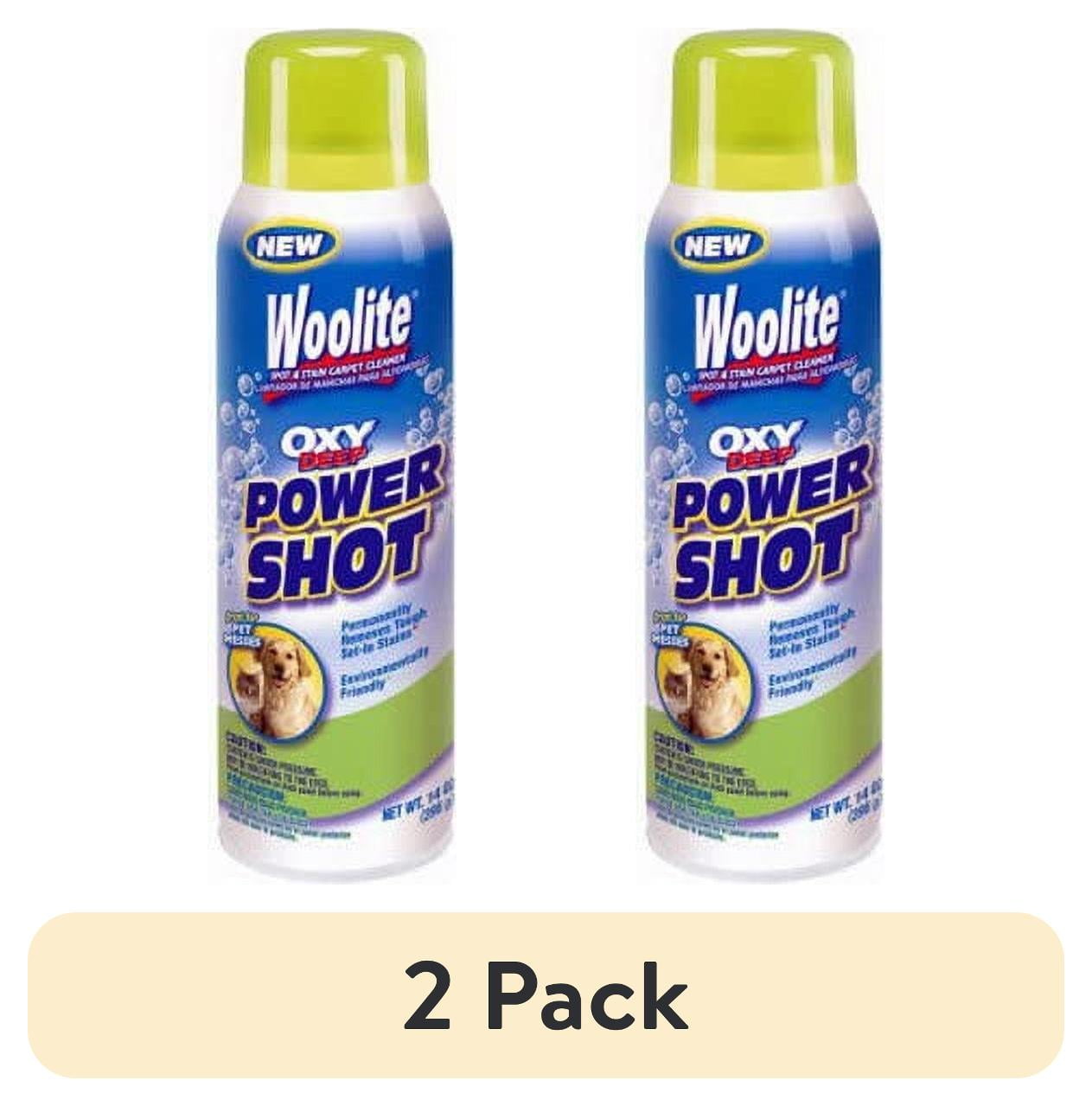 (2 pack) Woolite Oxy Deep Power Shot Carpet Spot & Stain Remover (8538 ...