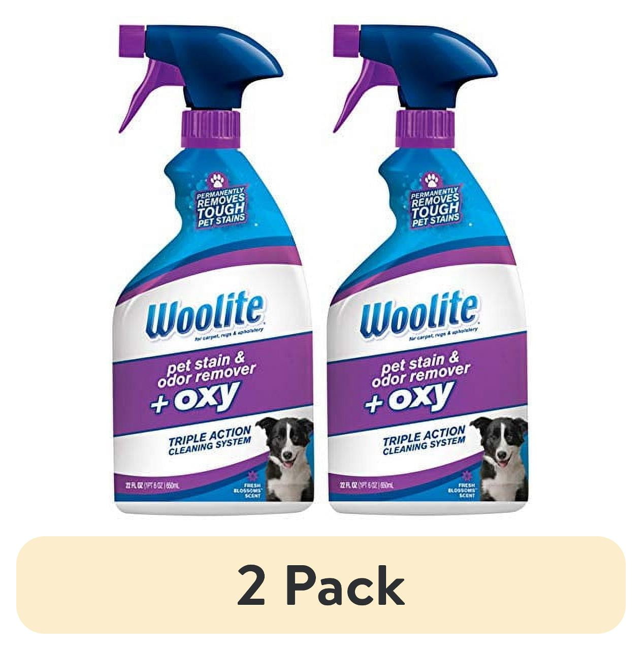 (2 pack) Woolite Pet Stain and Odor Remover Plus Oxy, 22oz (Pack of 2 ...