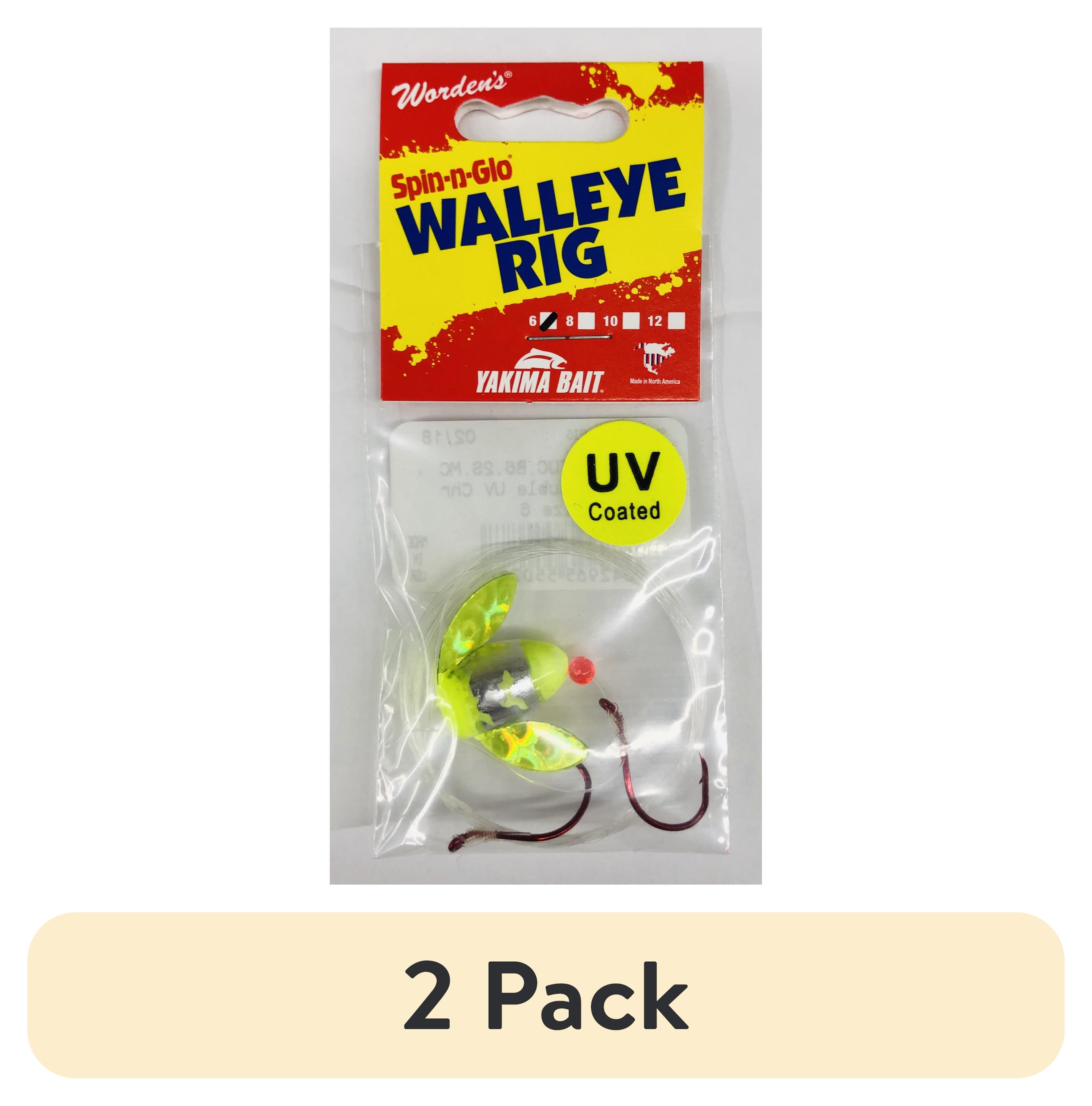 (2 pack) Worden's Sng Walleye Rig Fishing Lures for Walleye - Walmart.com