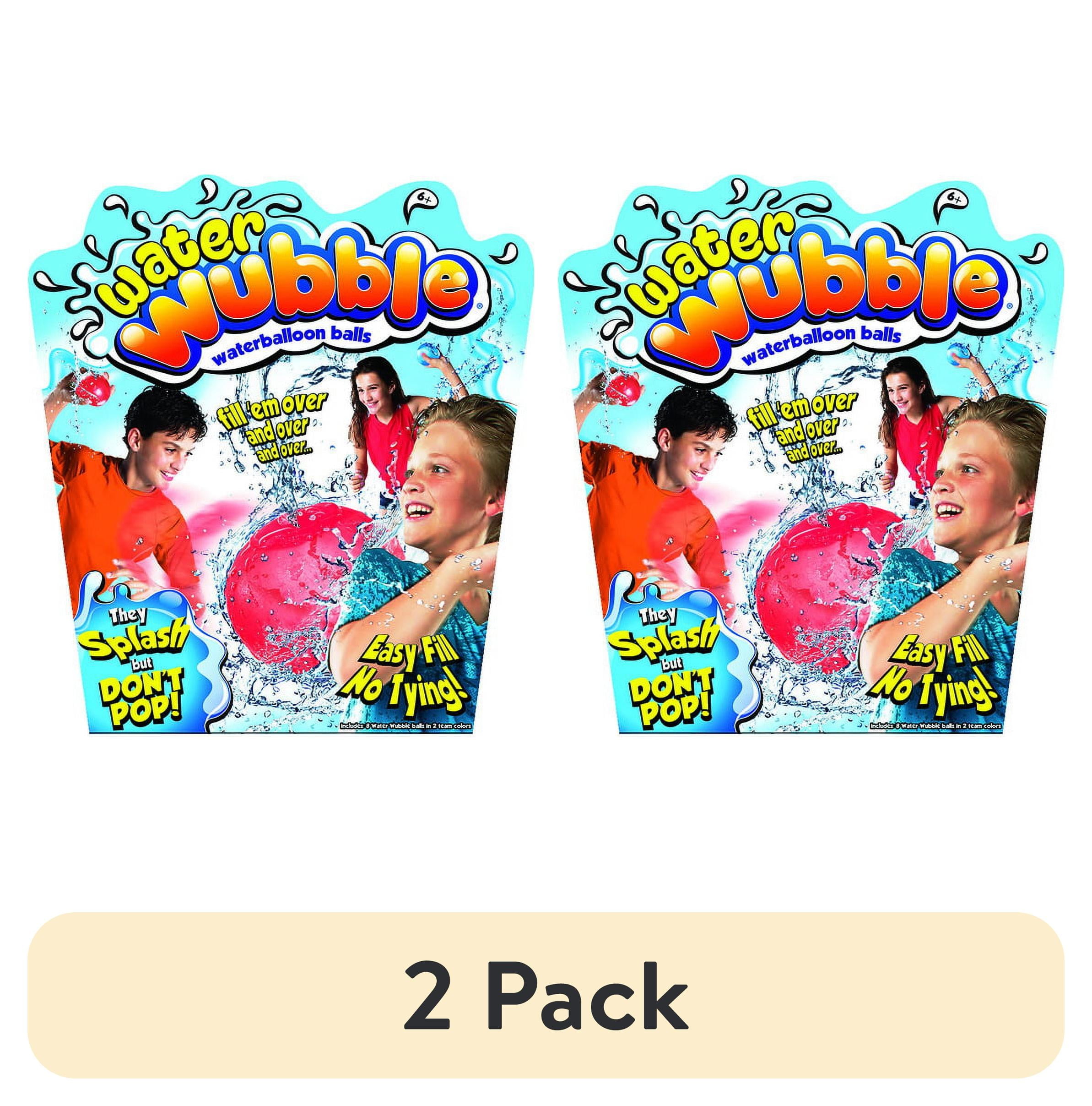 (2 pack) Wubble Refillable Water Wubble Balls Water Balloons Easy Fill ...