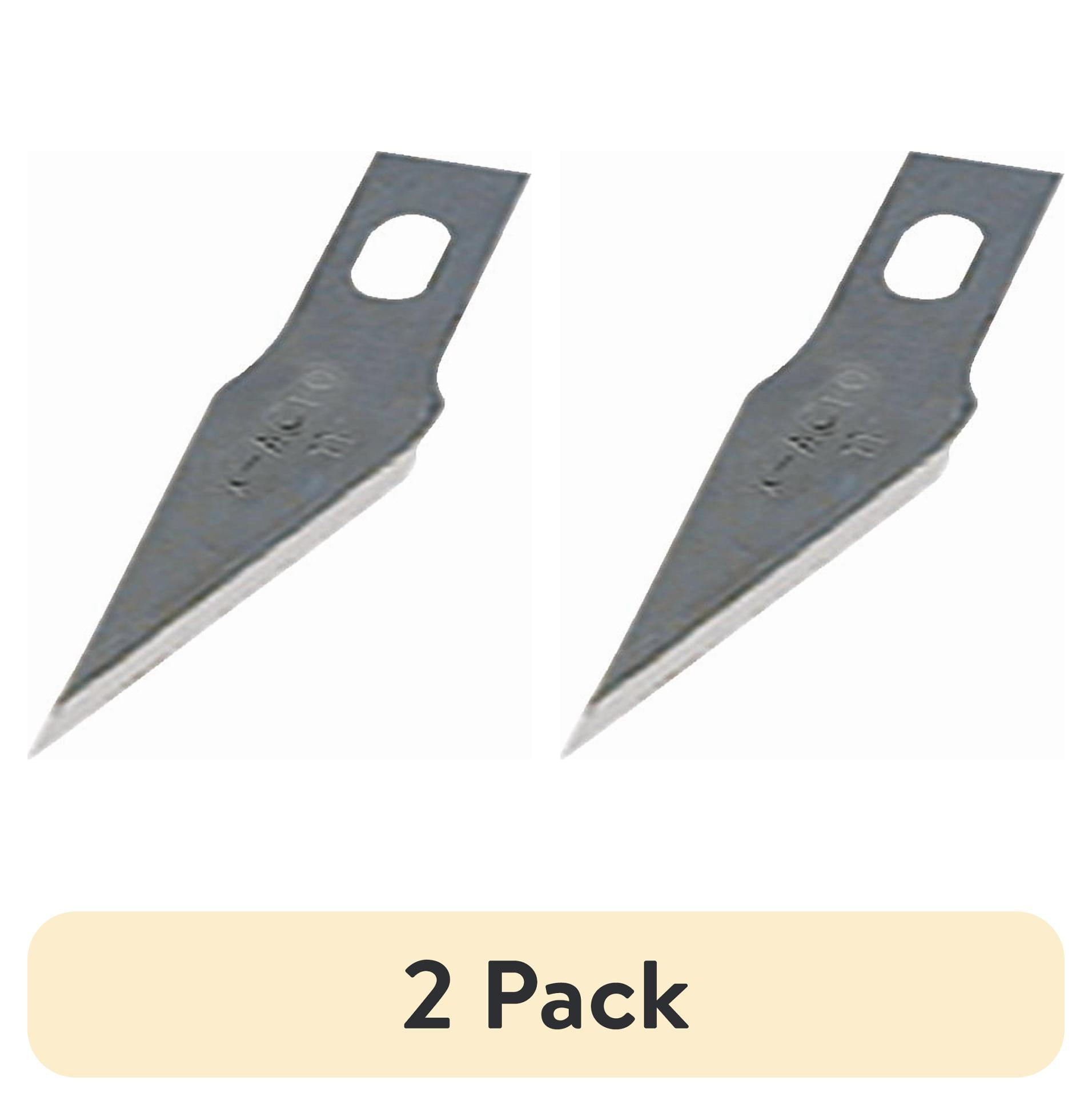 (2 pack) X-Acto X211 Knife Blade #11, 5/Card - Walmart.com