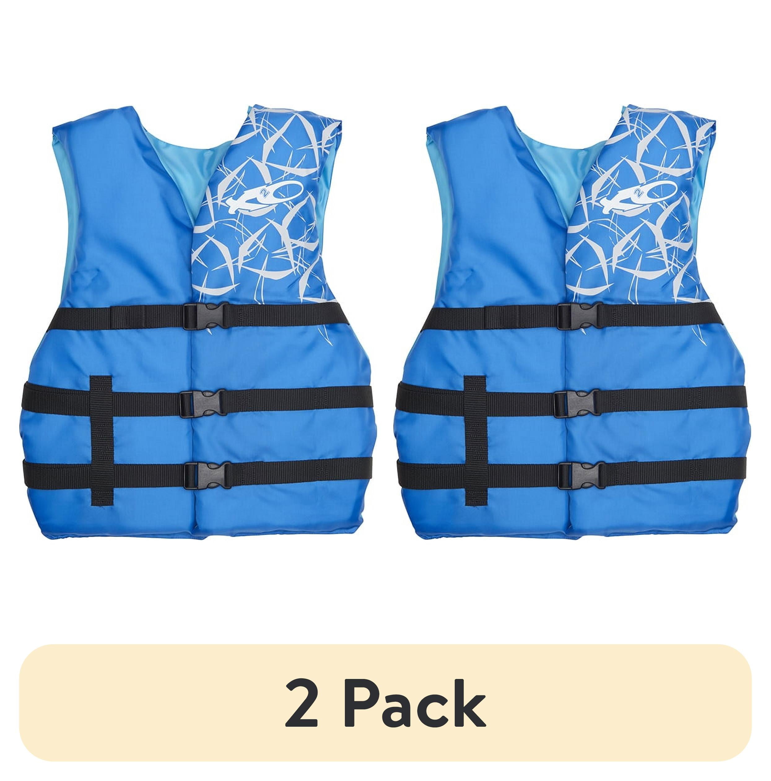 (2 pack) X2O Universal Life Vest Adult, 30 in.- 52 in. Chest, Unisex ...