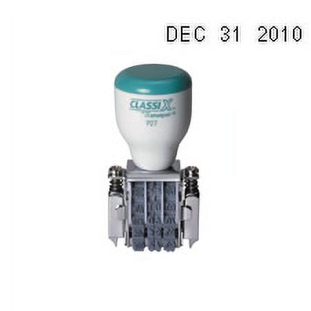 (2 pack) Xstamper 40110 Traditional, Line Date Stamp, Size: 0 - Walmart.com