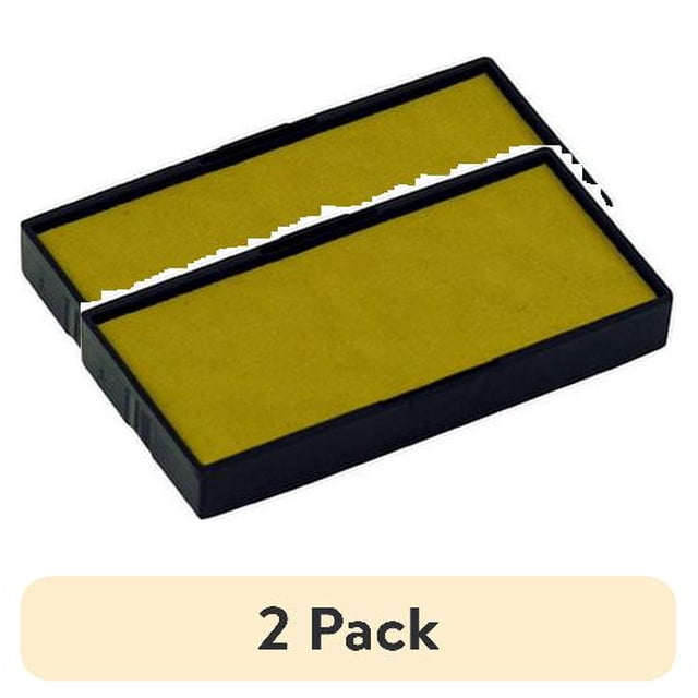 (2 pack) Xstamper 41063 GREEN "NEW" Style, P12 Replacement Pad ...
