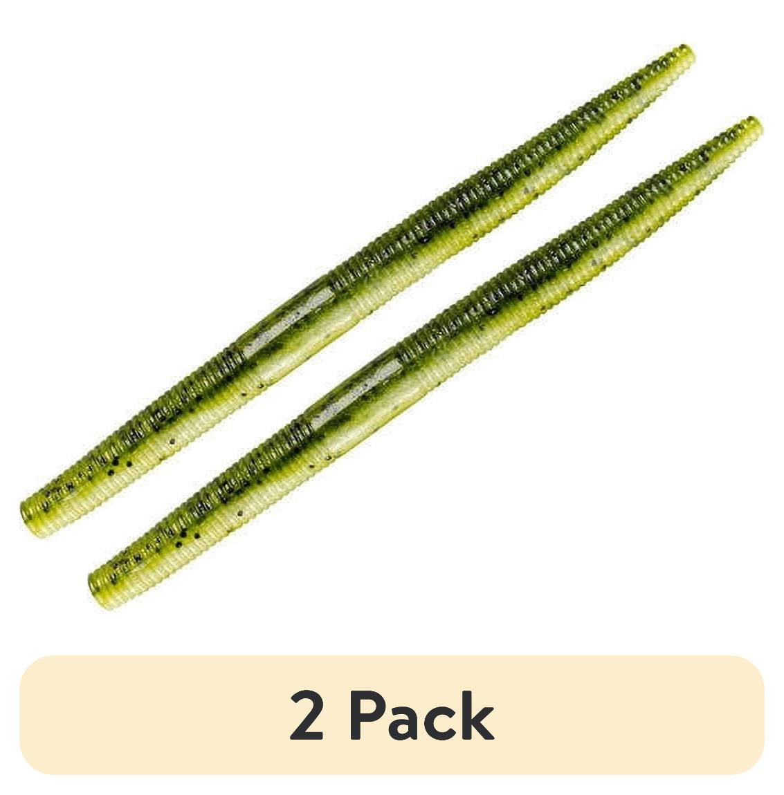 YUM Dinger Soft Plastic Worm 4 - Watermelon Pearl - 8 Count - Walmart.com