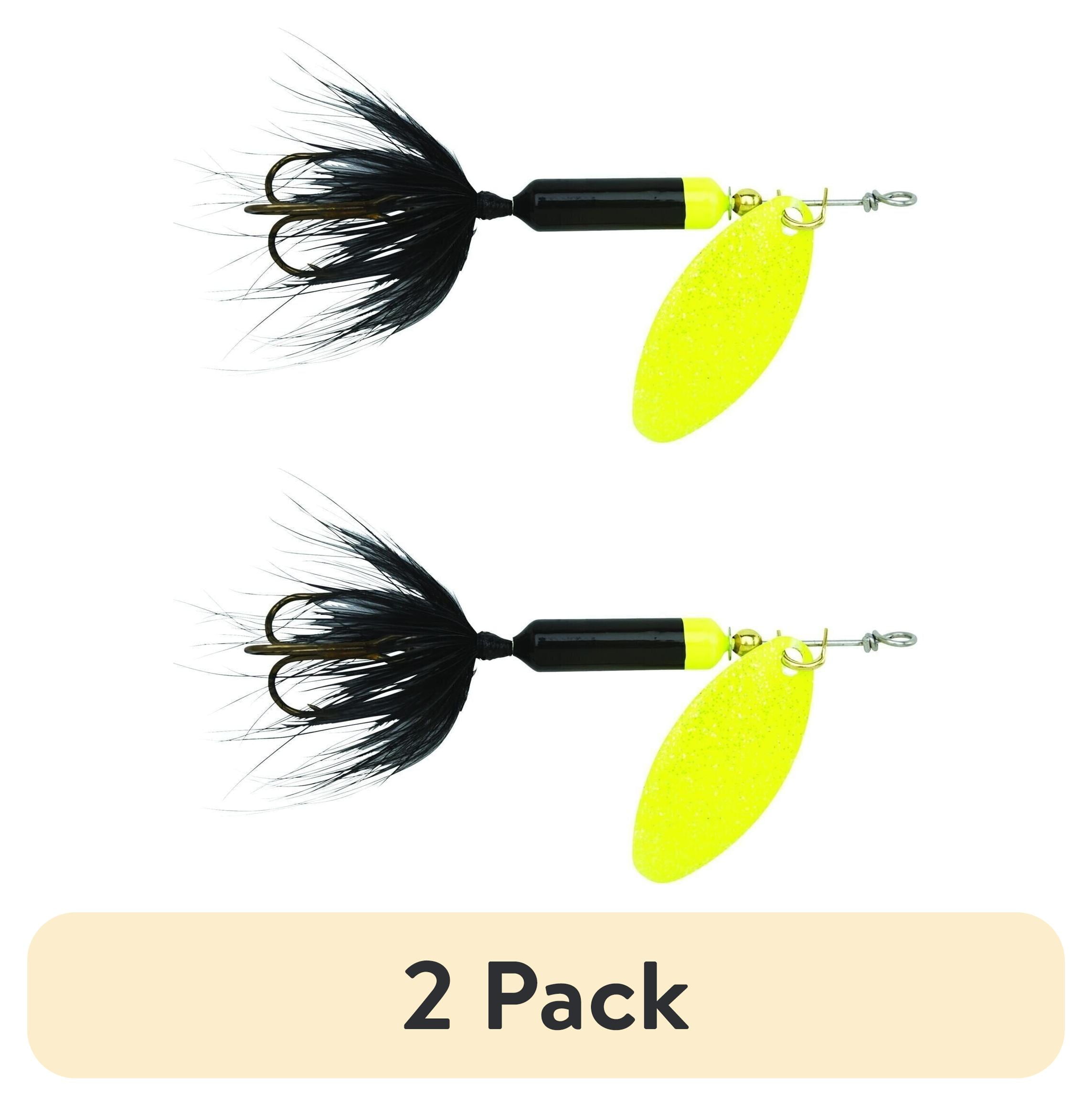 (2 pack) Yakima Bait Original Rooster Tail Fishing Hook, Inline ...