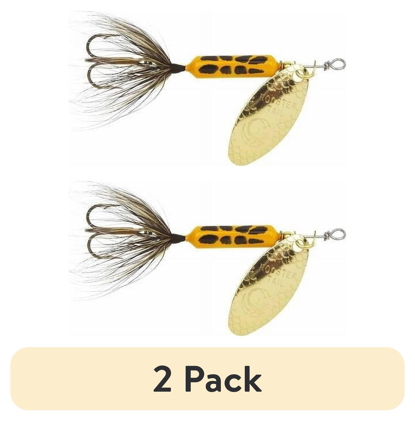 (2 pack) Yakima Bait Original Rooster Tail, Inline Spinnerbait Fishing ...