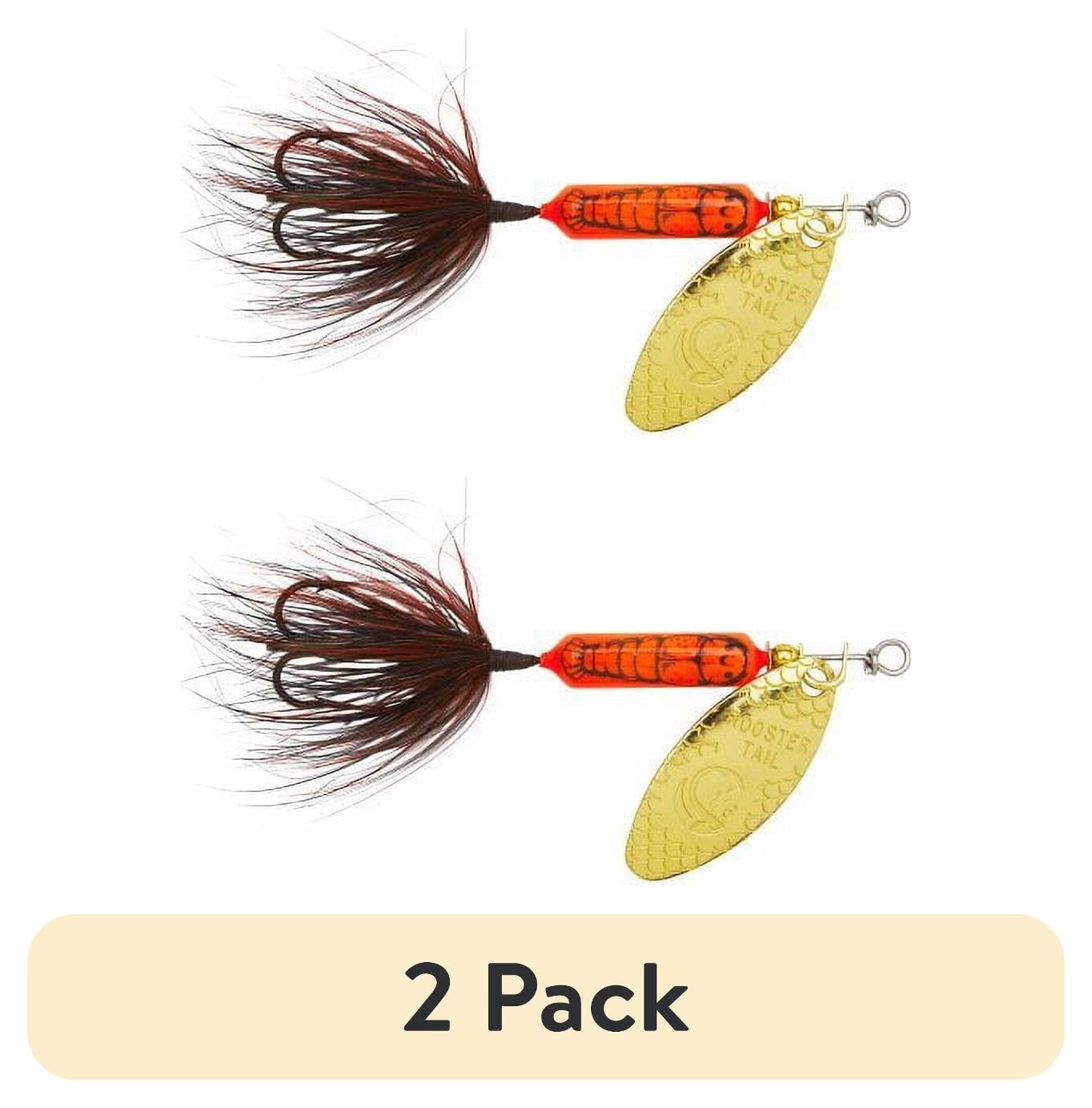 (2 pack) Yakima Bait Worden's Original Rooster Tail Fishing Lure ...