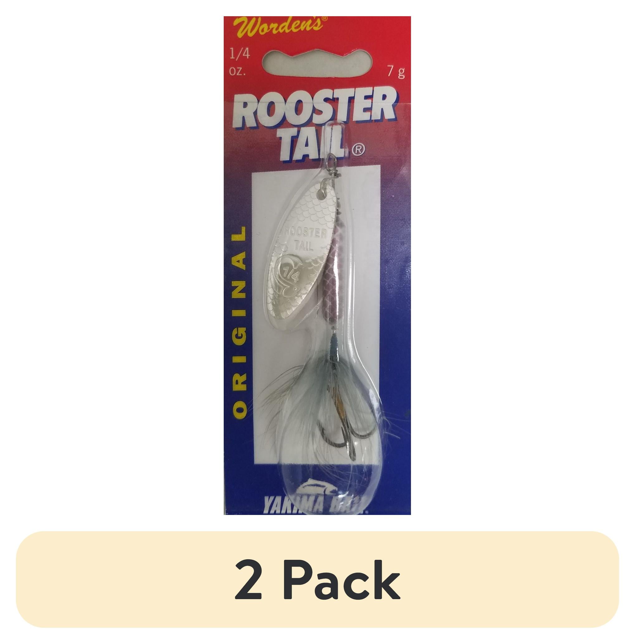 Yakima Bait Worden's Original Rooster Tail Fishing Lure Gray Minnow 1/4 ...