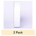 (2 pack) Yama Ribbon, Mega Grosgrain Ribbon White, 0.875inch x 75 feet ...