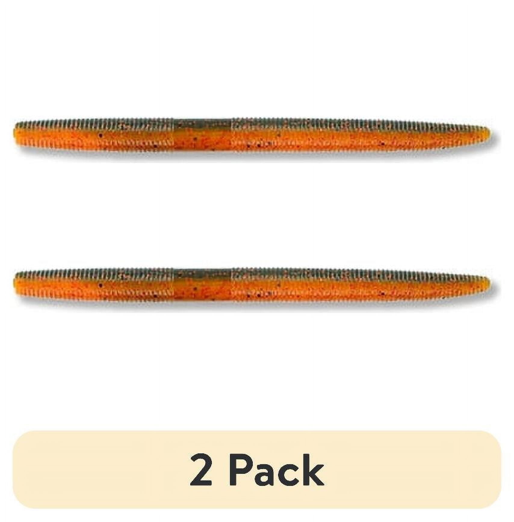 (2 pack) Yamamoto 4" Zako Watermelon Orange with Red Flake - Walmart.com