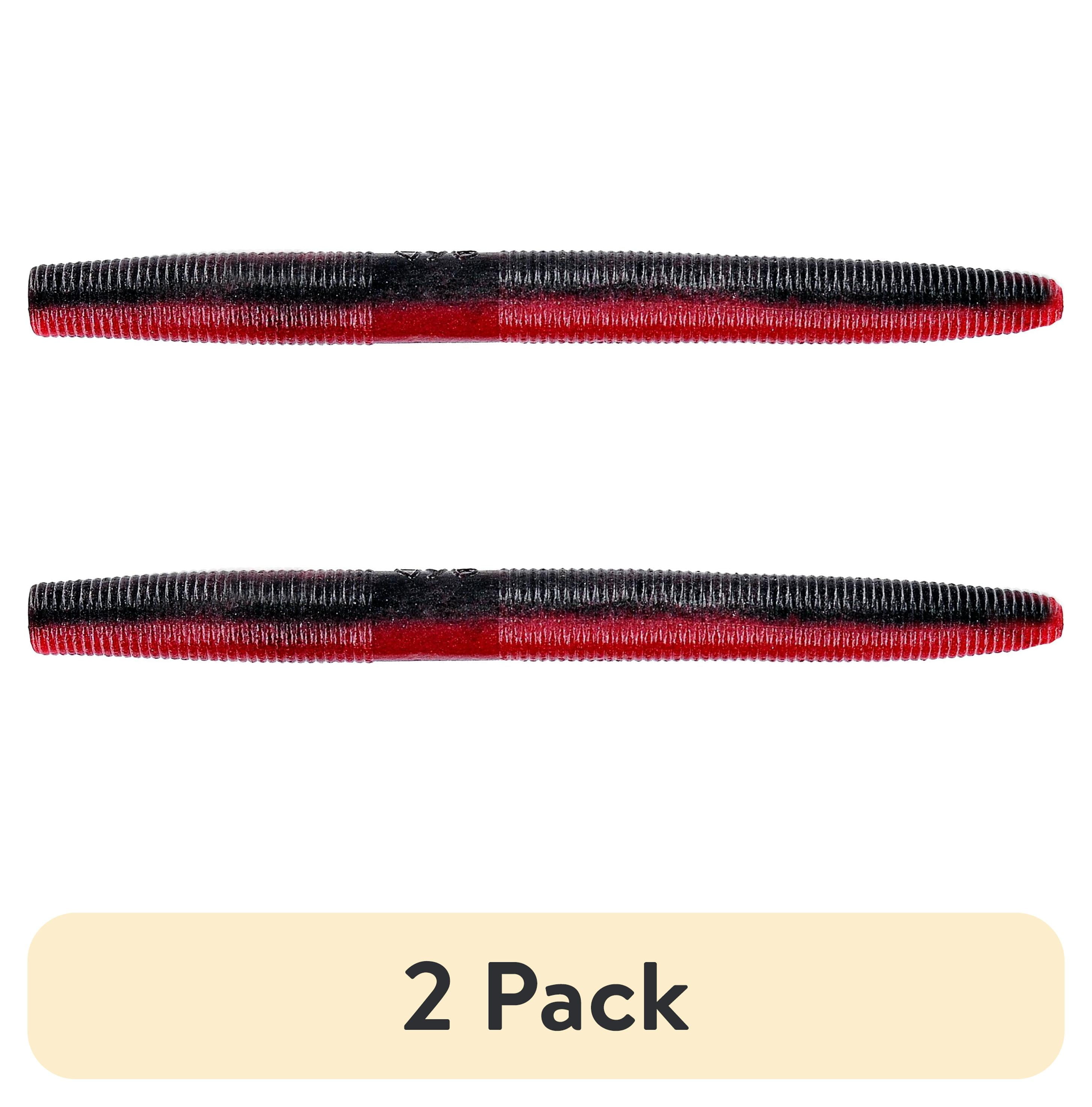 Gary Yamamoto Custom Baits 5'' Senko Red Shad Soft Plastic Bait 2 Pack ...
