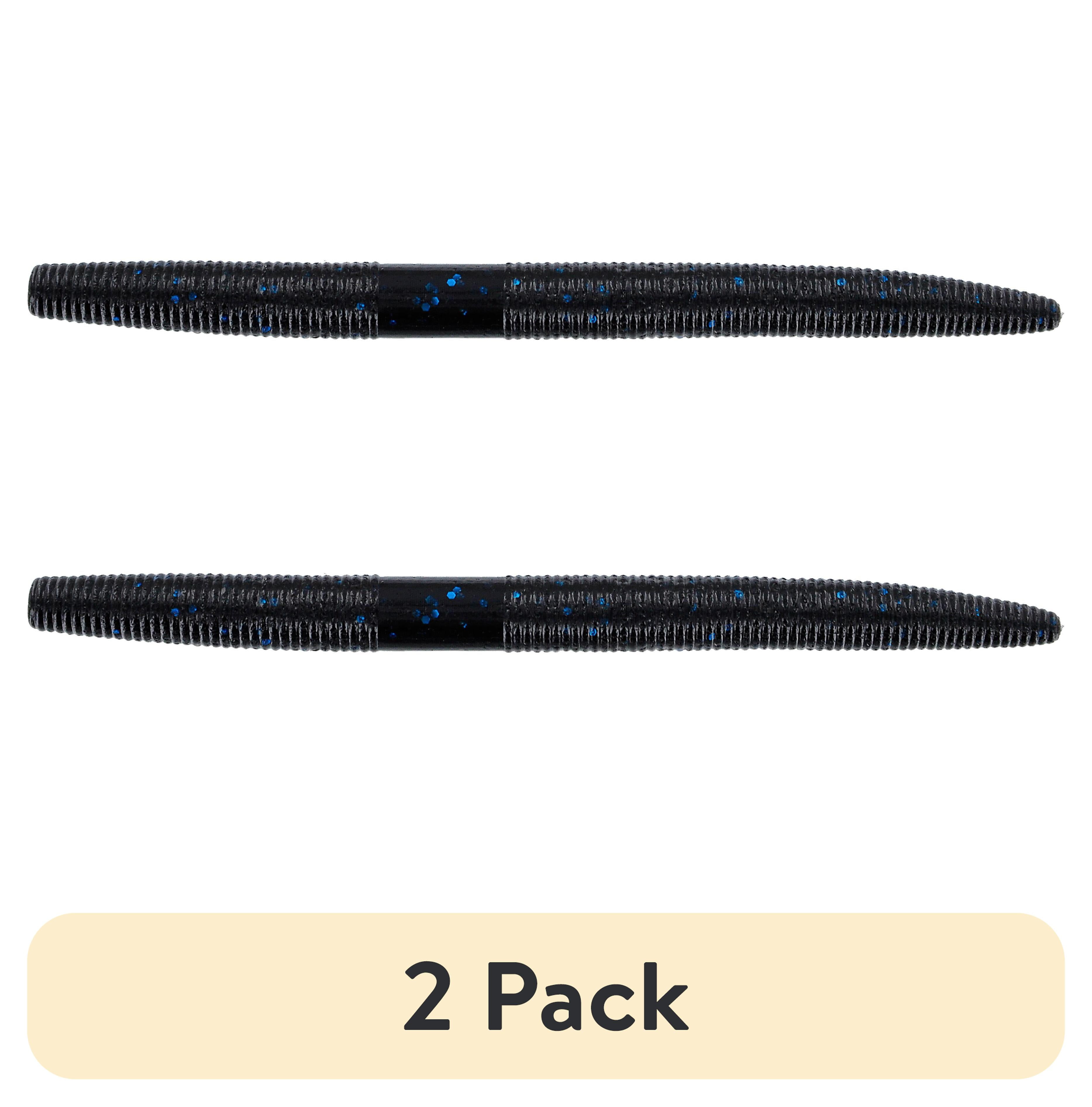 (2 pack) Yamamoto Senko Style Fishing Bait, 5", Black/Blue - Walmart.com