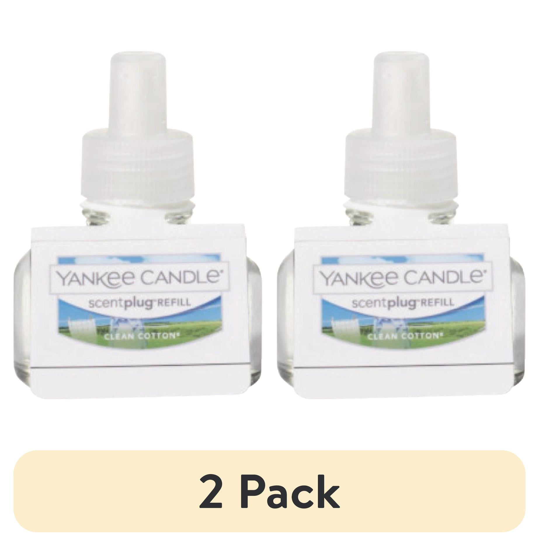 (2 pack) Yankee Candle Clean Cotton Scent-Plug Single Refill - Walmart.com