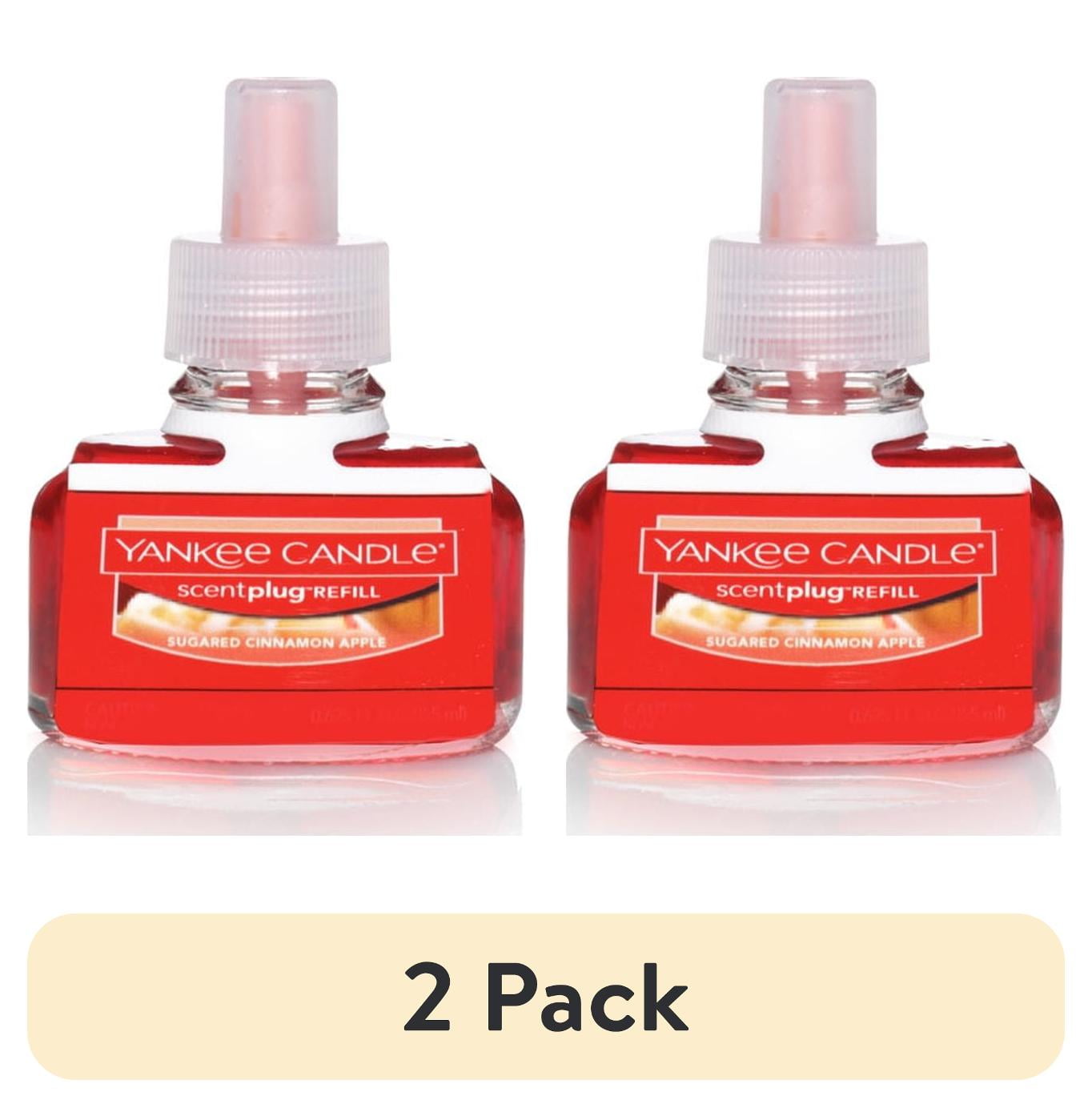 (2 pack) Yankee Candle Sugared Cinnamon Apple Scent-Plug Refill, 0.625 ...