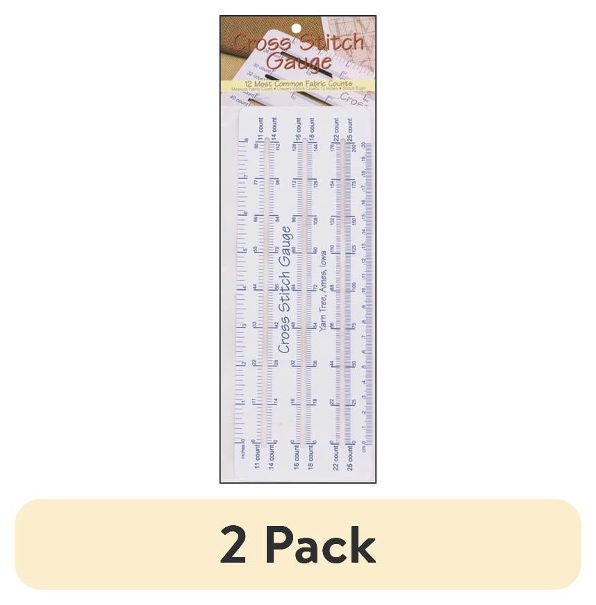 (2 pack) Yarn Tree Cross Stitch Gauge 8"-2492 - Walmart.com