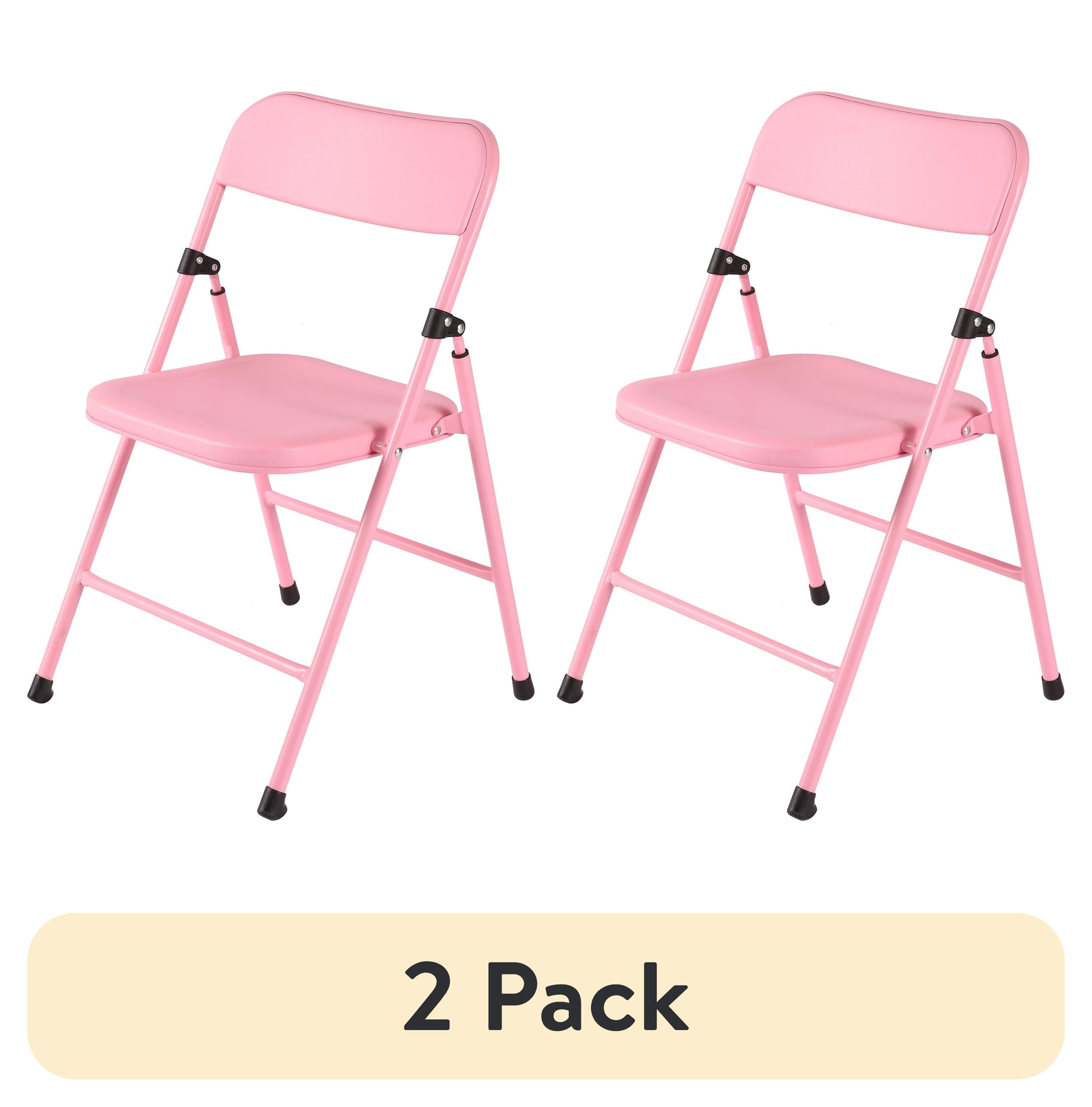 Your Zone Juvenile Resin Folding Chair - Pink - Walmart.com