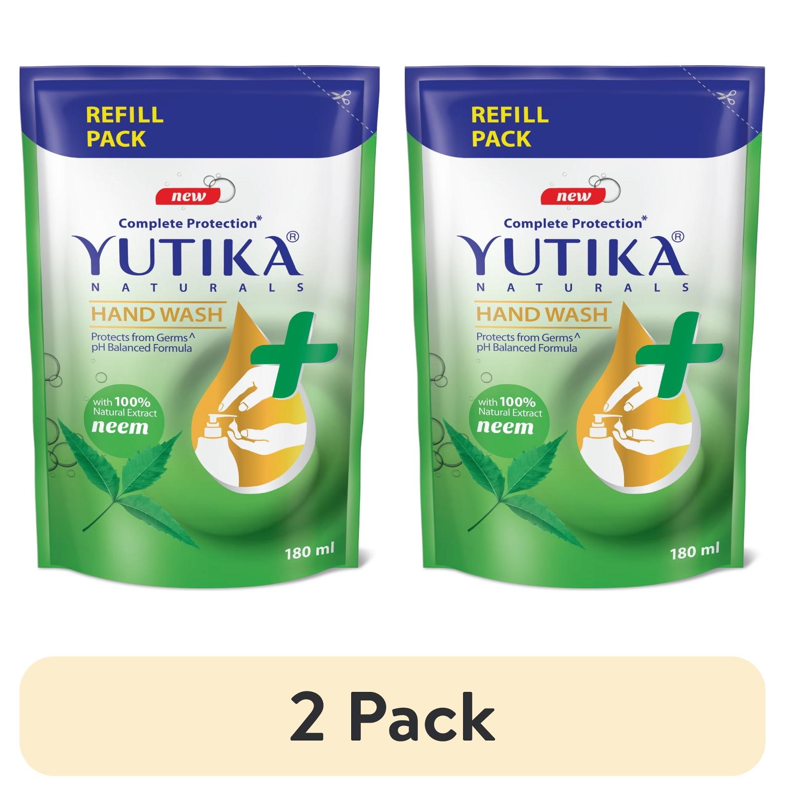 (2 pack) Yuthika Naturals Complete Protection Hand Wash with 100% ...