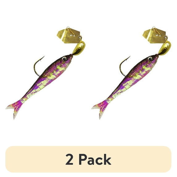 (2 pack) Z-Man Chatterbait Flashback Mini 1/8oz Gold/Black - Walmart.com