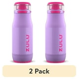 (2 pack) ZULU Chase 14 fl oz. Purple and Pink Stainless Steel Water ...