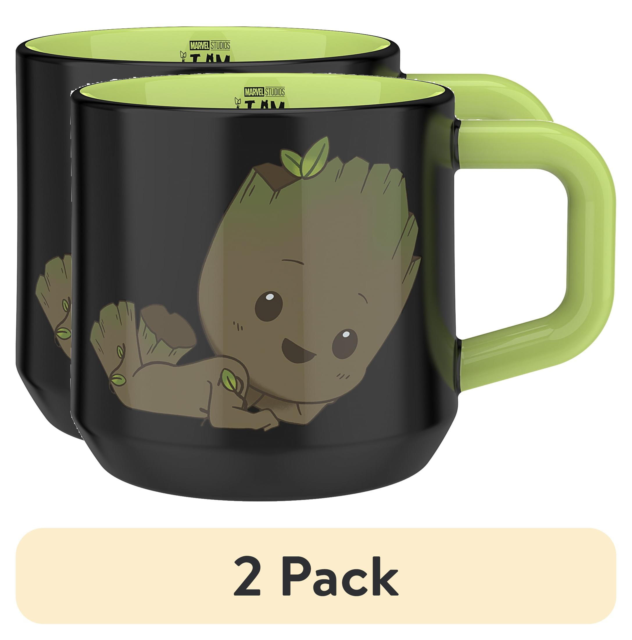 (2 pack) Zak Designs Color Change Baby Groot Mug, Groot - Walmart.com