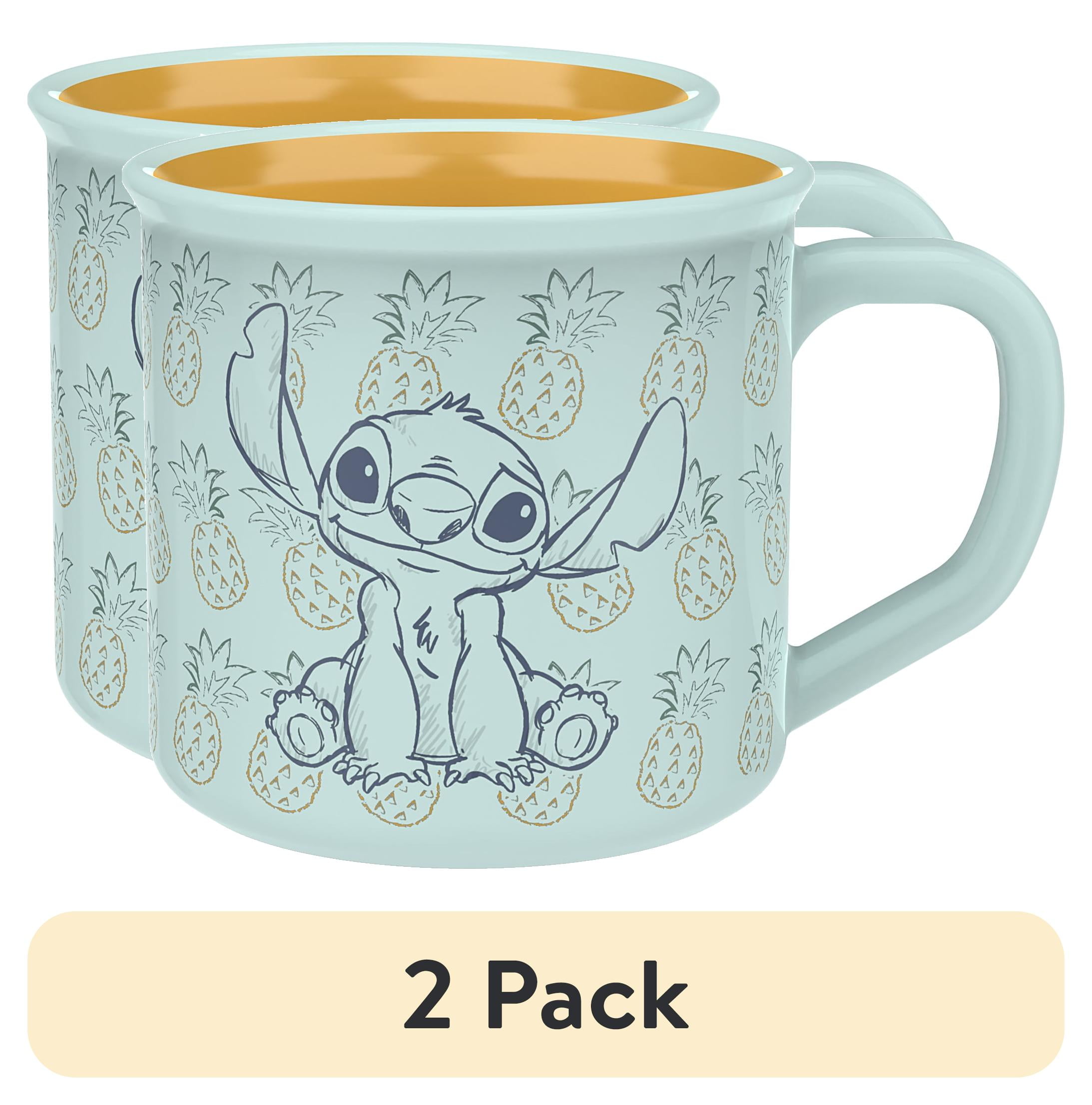 (2 pack) Zak Designs Stitch Harlow Mug, Stitch - Walmart.com