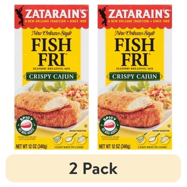 Andy's Seasoned Golden Fish and Shrimp Batter, Breading Fry Seafood, 10 ...