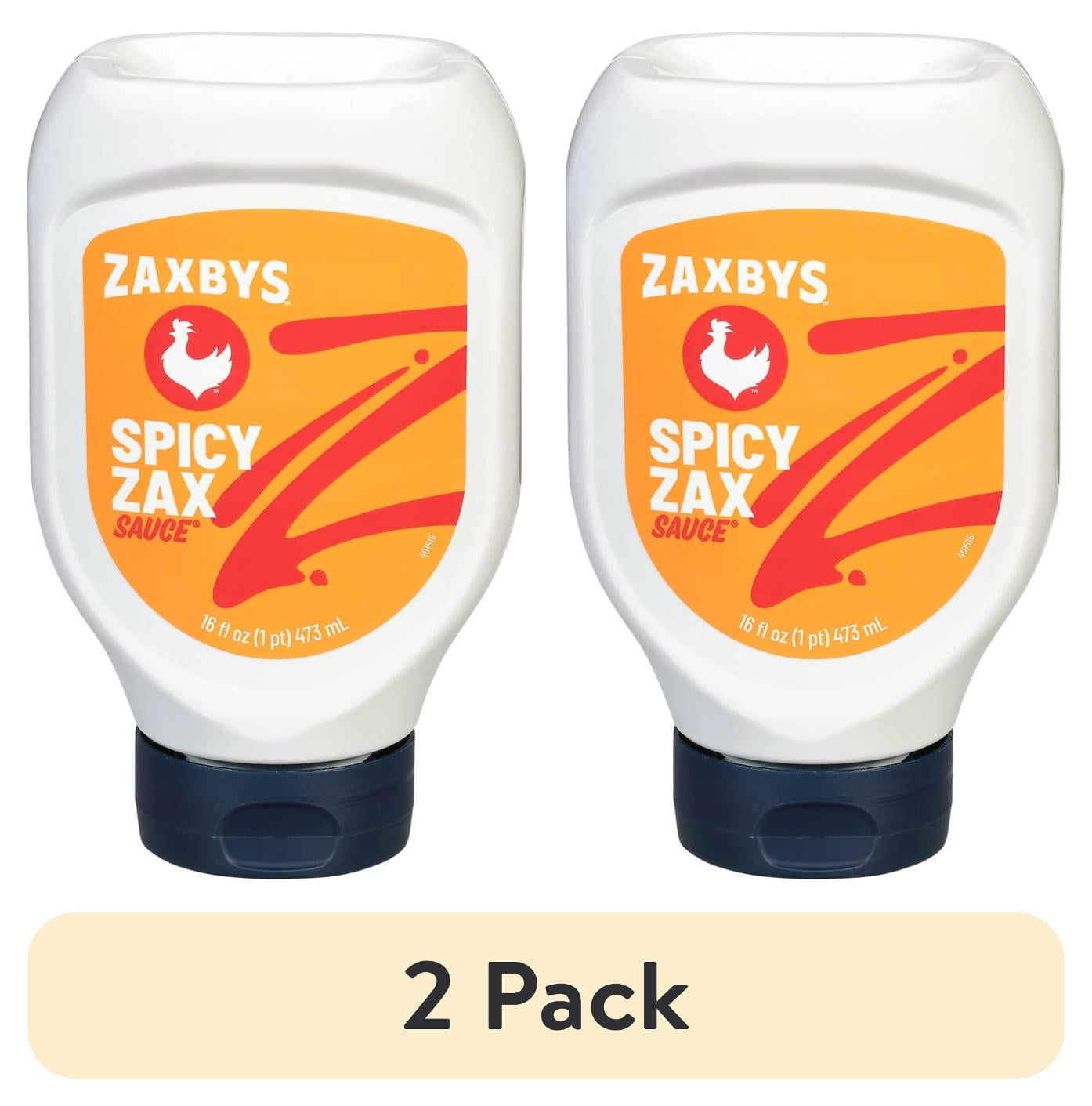 (2 pack) Zaxbys Spicy Zax Sauce 16 fl oz - Walmart.com