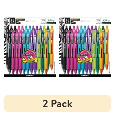 Zebra Fine Liner Pen, 0.8mm Needle Point, Water-Resistant Ink, 10 ...